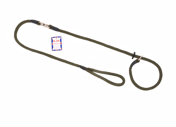 KJK Ropeworks - 8mm Diameter x 1.5M Braid Slip Lead with Swivel - With ...