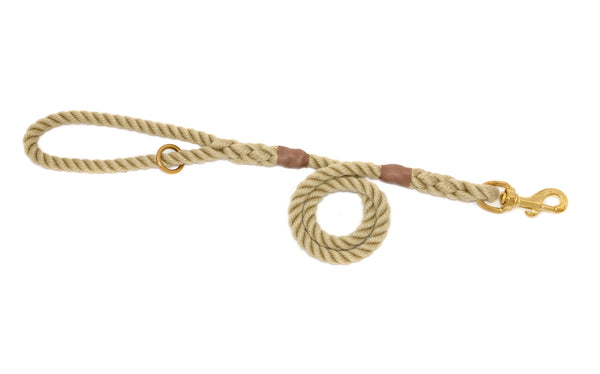 KJK Ropeworks - 10mm Diameter Rope Lead with Clip & Ring