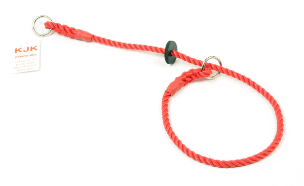 KJK Ropeworks - 6mm Diameter x 0.58M Rope Slip Collar With Rubber Stop ...